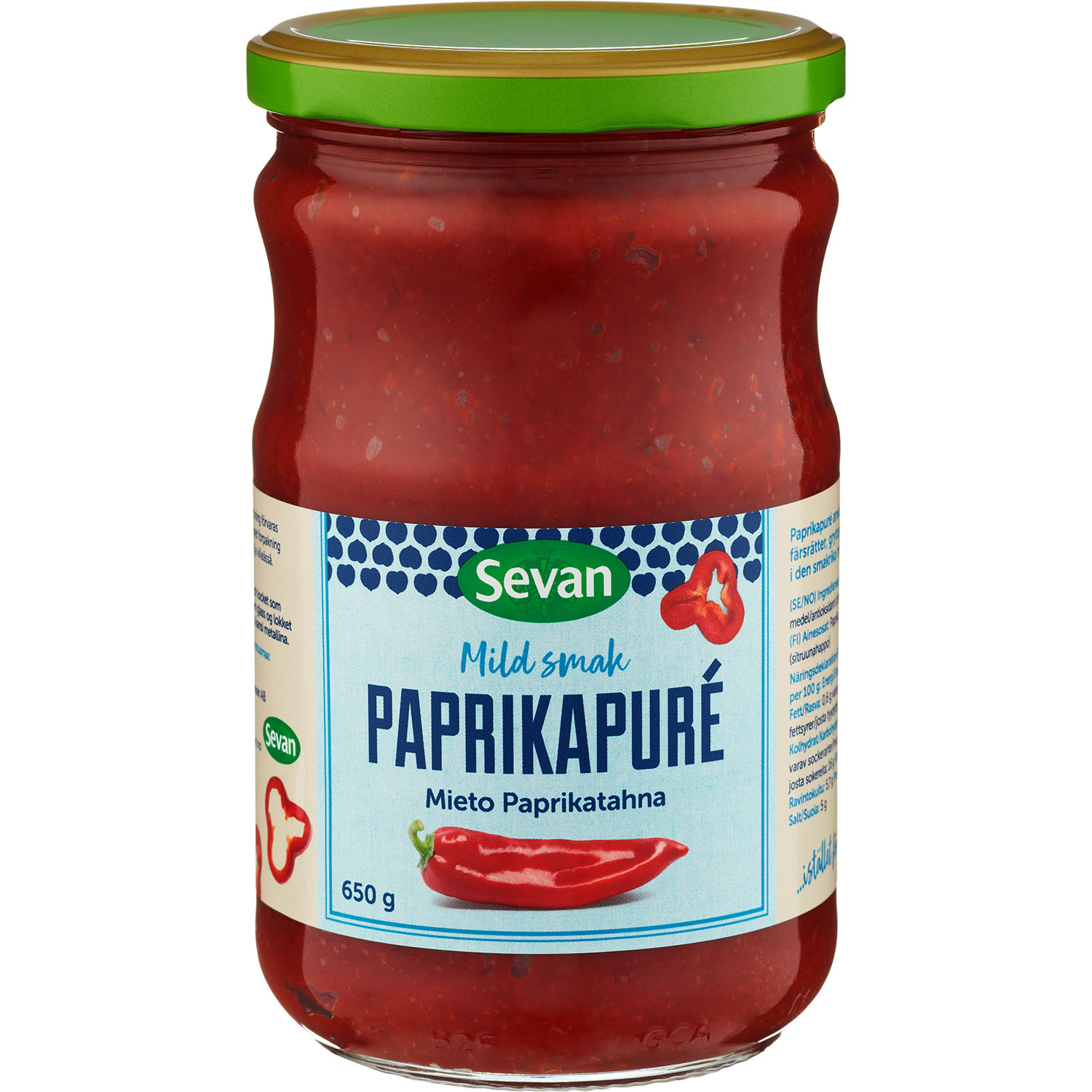 Mild Paprikapuré | Sevan