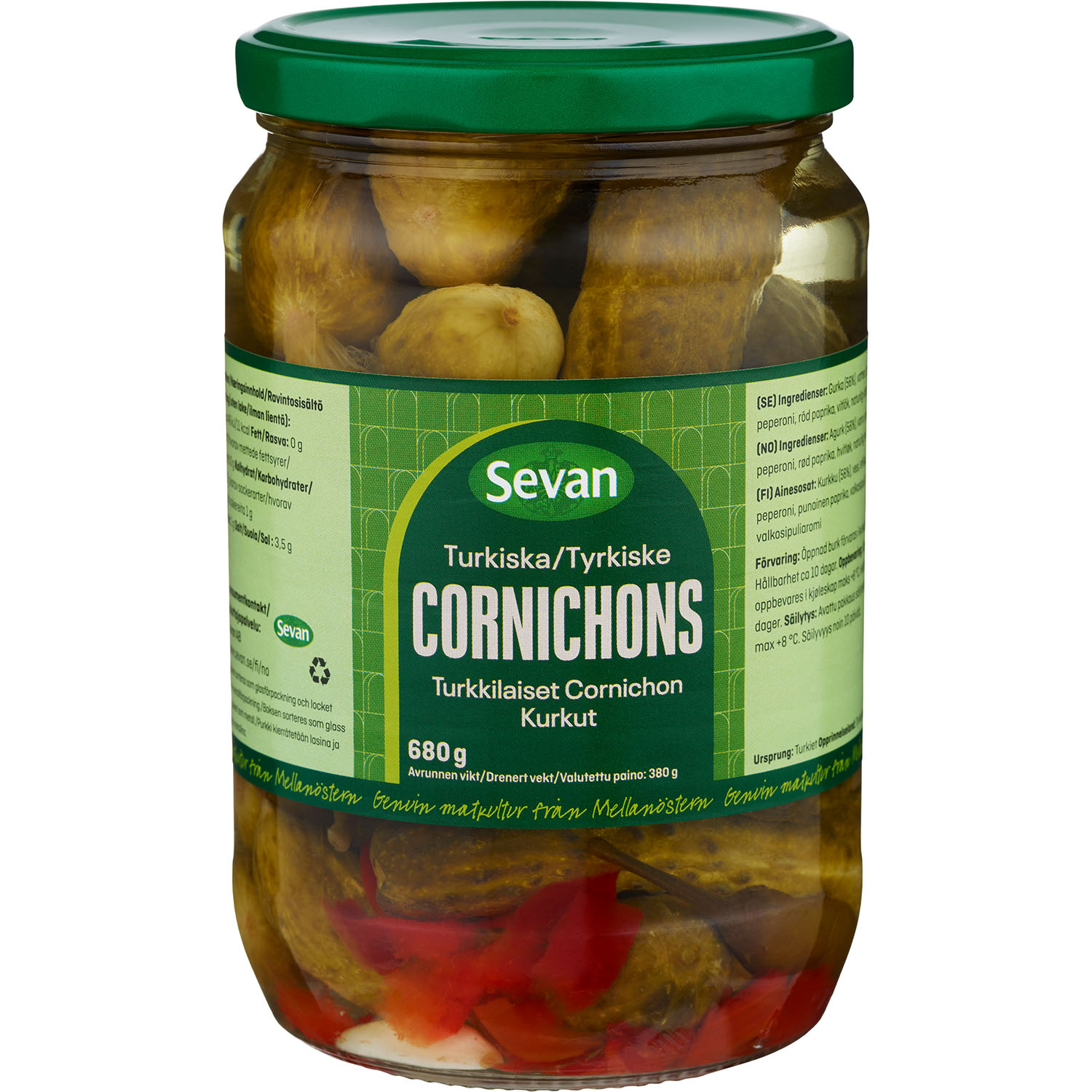 Cornichons – Små Inlagda Gurkor med Vitlök & Kryddig Smak | Sevan