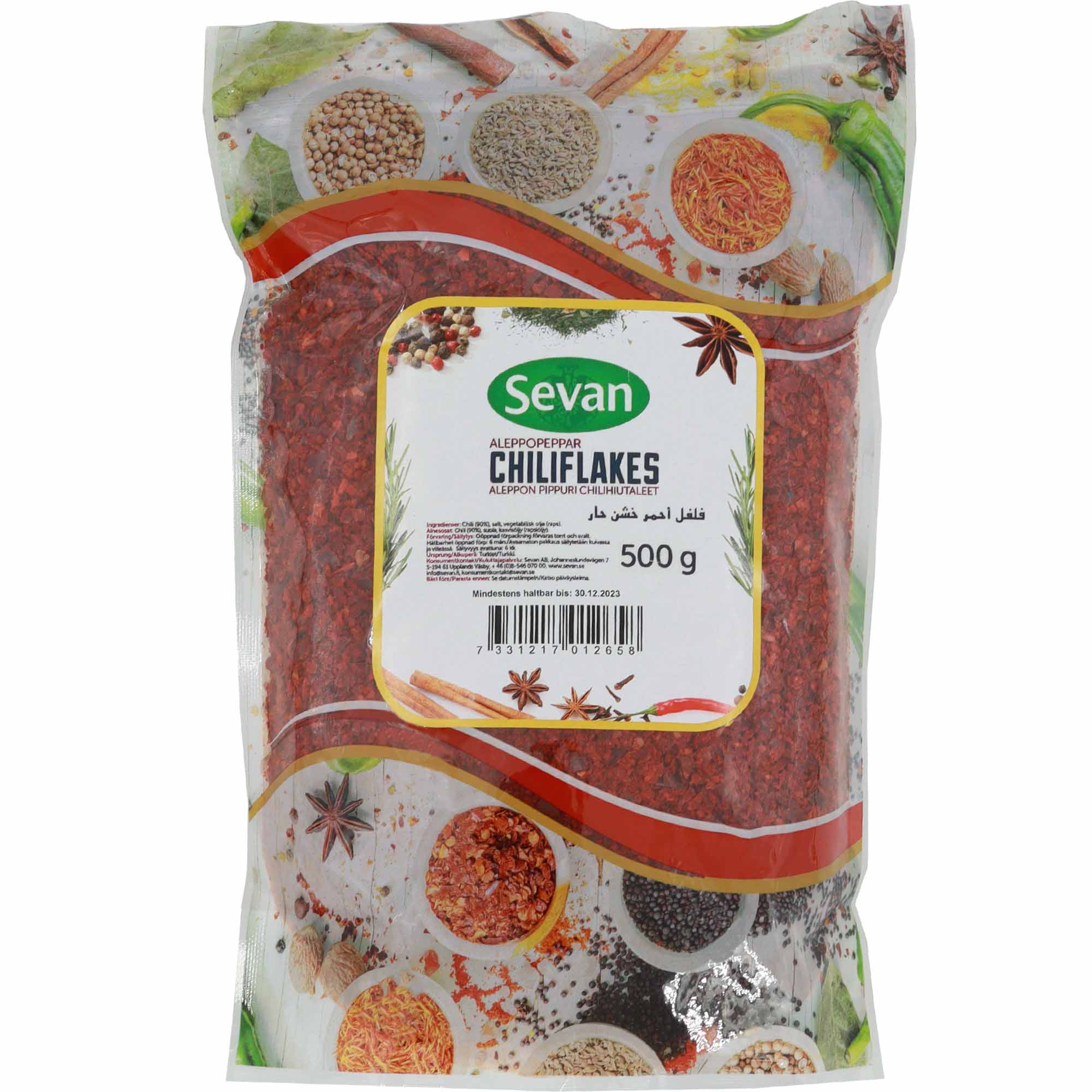 Chiliflakes Aleppopeppar | Sevan